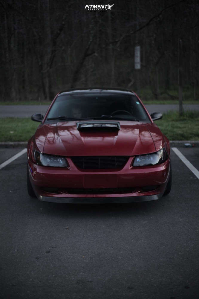 2004 Ford Mustang GT with 18x9 SVE Series 2 and Nitto 265x35 on Stock ...