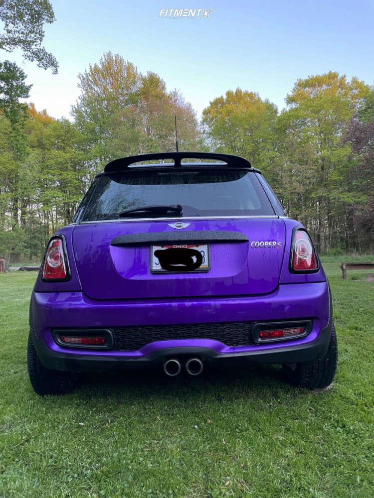 2012 Mini Cooper S with 16x7 Drag Dr31 and Bridgestone 195x55 on Stock ...