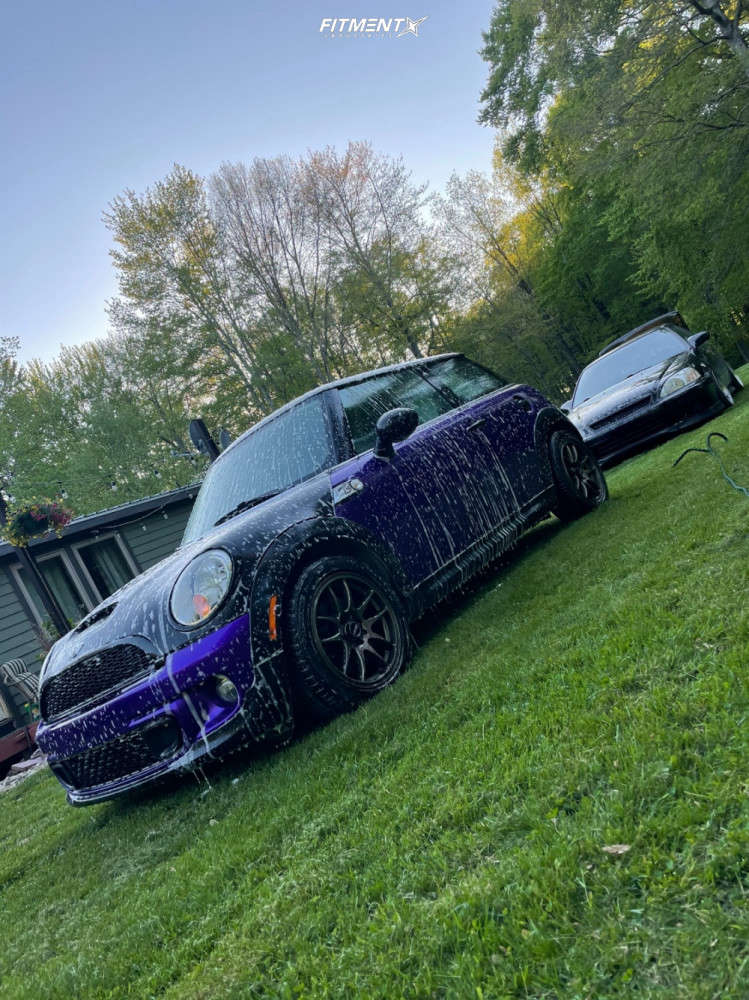 2012 Mini Cooper S with 16x7 Drag Dr31 and Bridgestone 195x55 on Stock ...