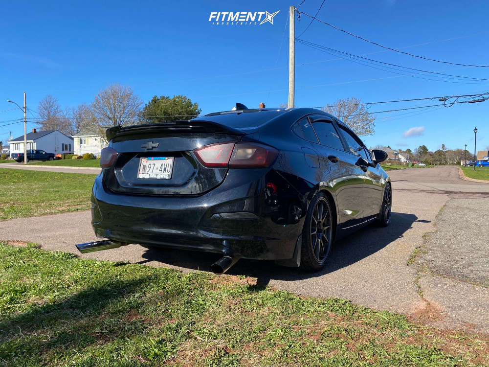 2019 Chevrolet Cruze LT with 18x8.5 Fast FC08 and Zeta 225x40 on ...