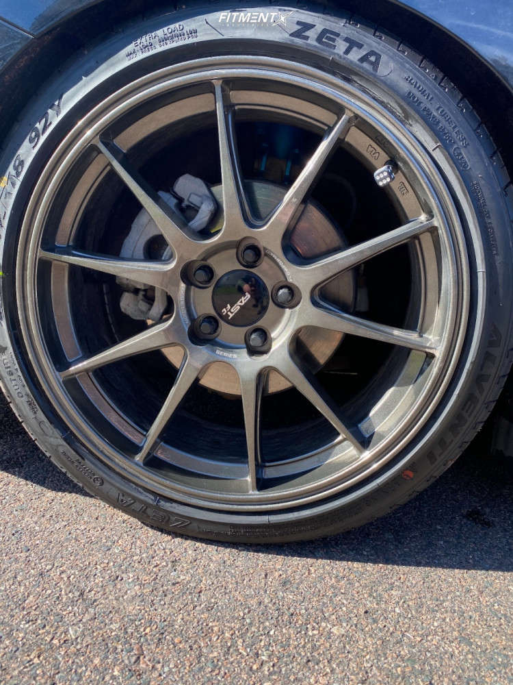 2019 Chevrolet Cruze LT with 18x8.5 Fast FC08 and Zeta 225x40 on ...