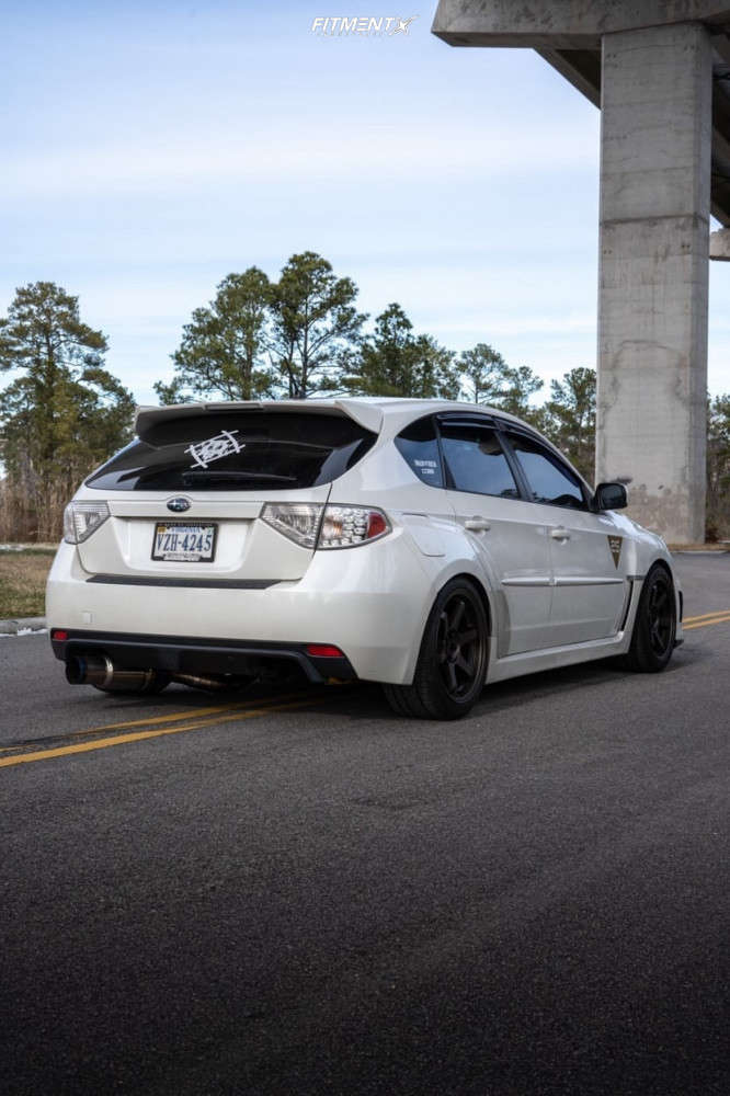 2011 Subaru WRX WRX Premium with 17x9 Varrstoen Es2 and Falken 245x40 ...
