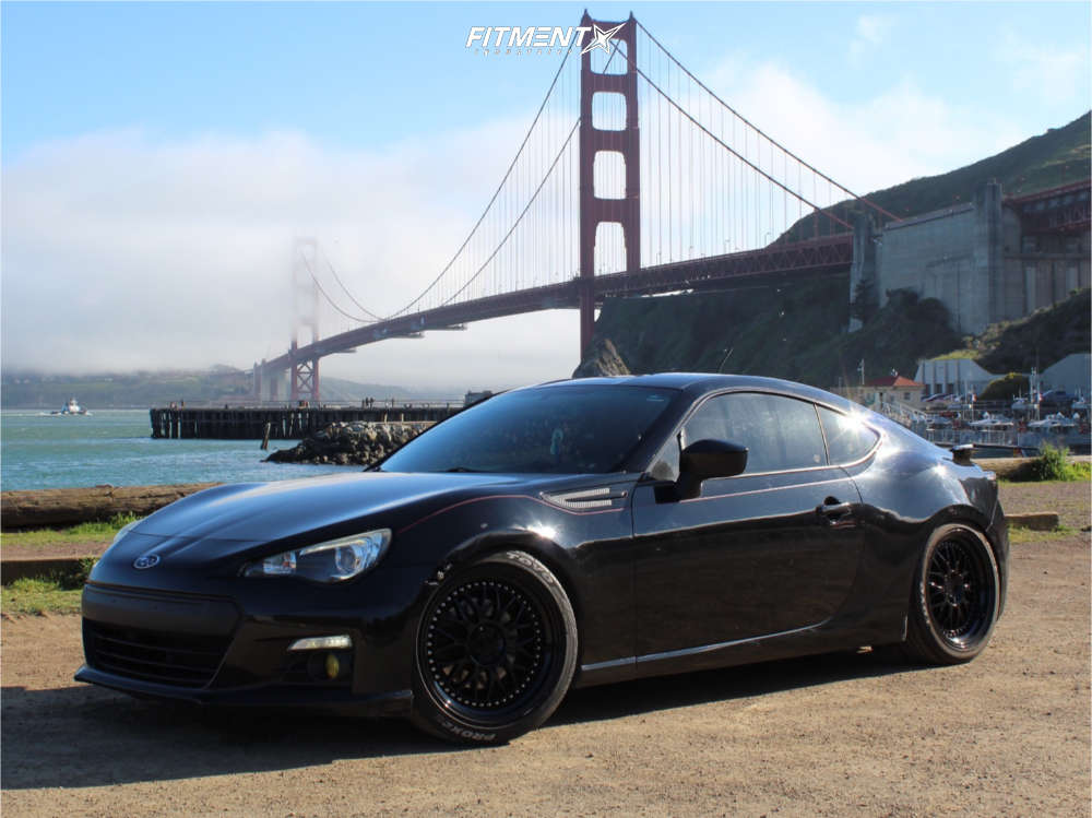 2013 Subaru BRZ Limited with 18x8.5 ESR Sr01 and Toyo Tires 215x40 on ...