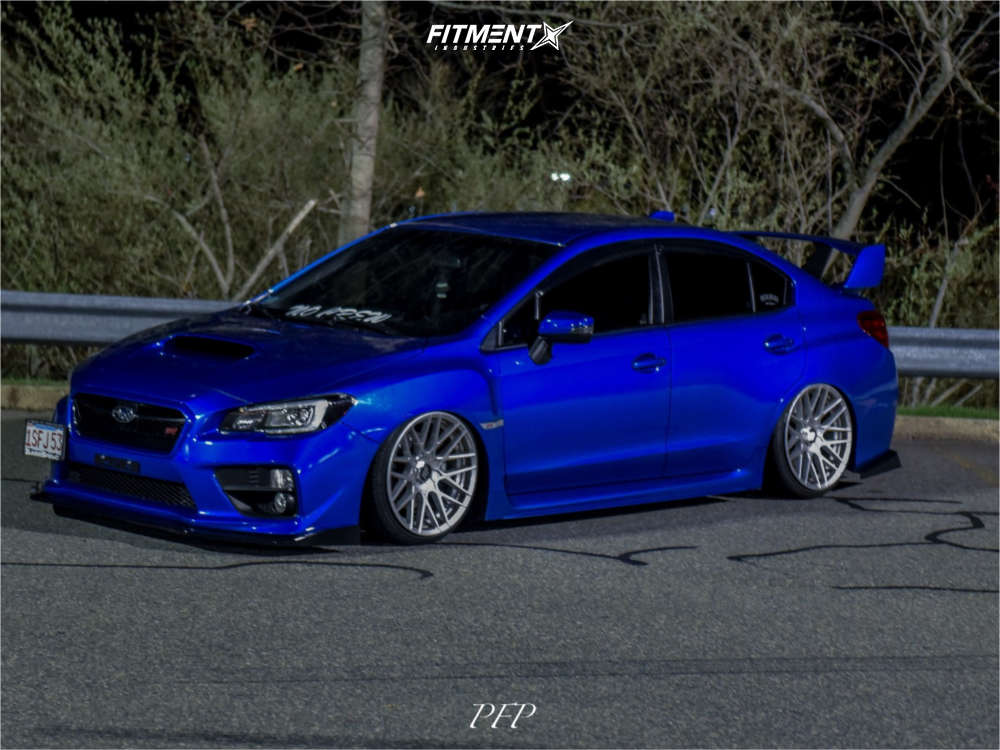 2017 Subaru WRX STI Limited with 19x10 Rotiform Rse and Federal 225x35 ...