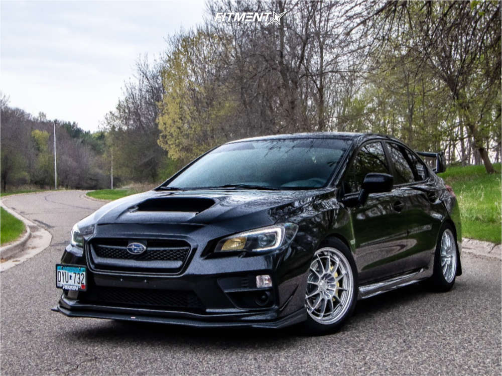 2017 Subaru WRX Base with 18x8.5 Enkei Nt03m and Michelin 245x45 on ...