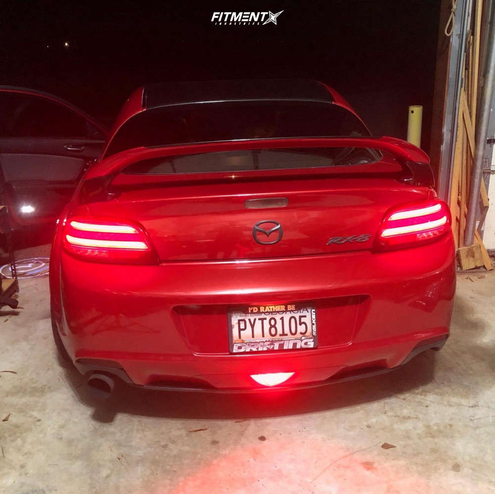 2010 Mazda RX-8 R3 with 18x9.5 Work Emotion Cr Kiwami and Barum 235x40 ...