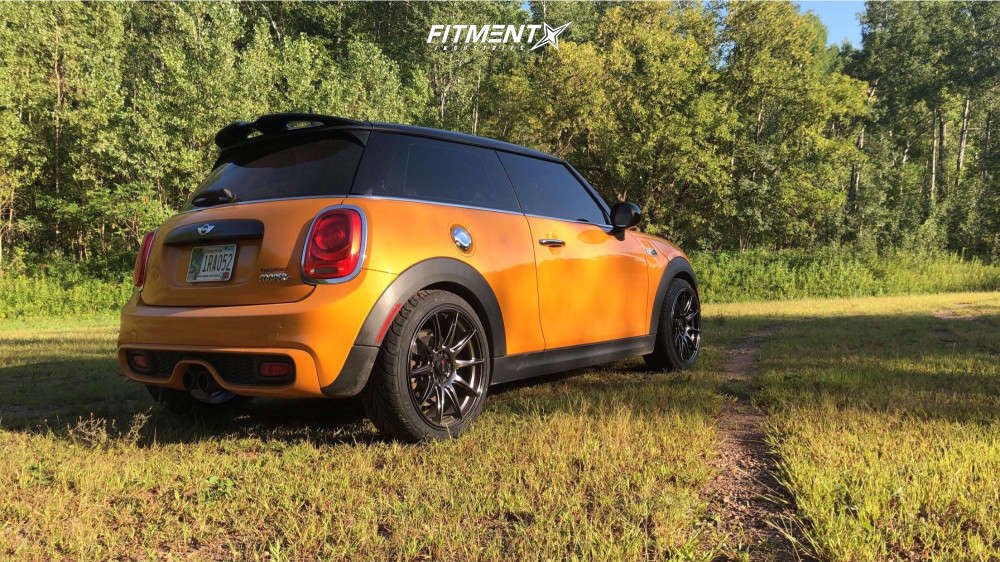 2014 Mini Cooper S with 18x8 XXR 527 and Federal 215x40 on Stock ...