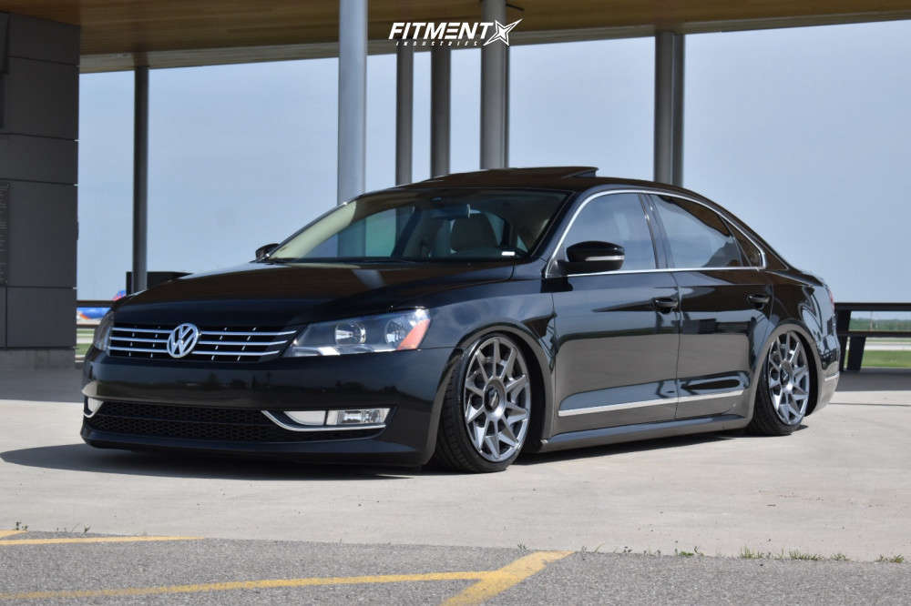 2013 Volkswagen Passat TDI SEL with 18x8.5 Rotiform Cvt and Achilles ...