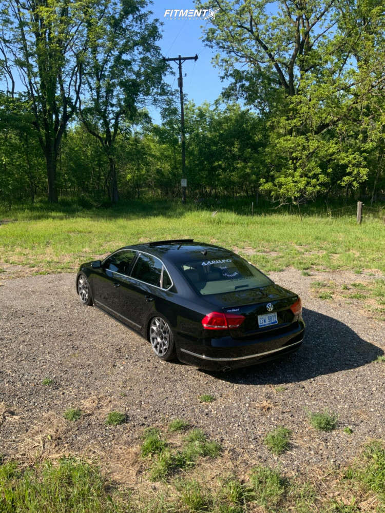 2013 Volkswagen Passat TDI SEL with 18x8.5 Rotiform Cvt and Achilles ...