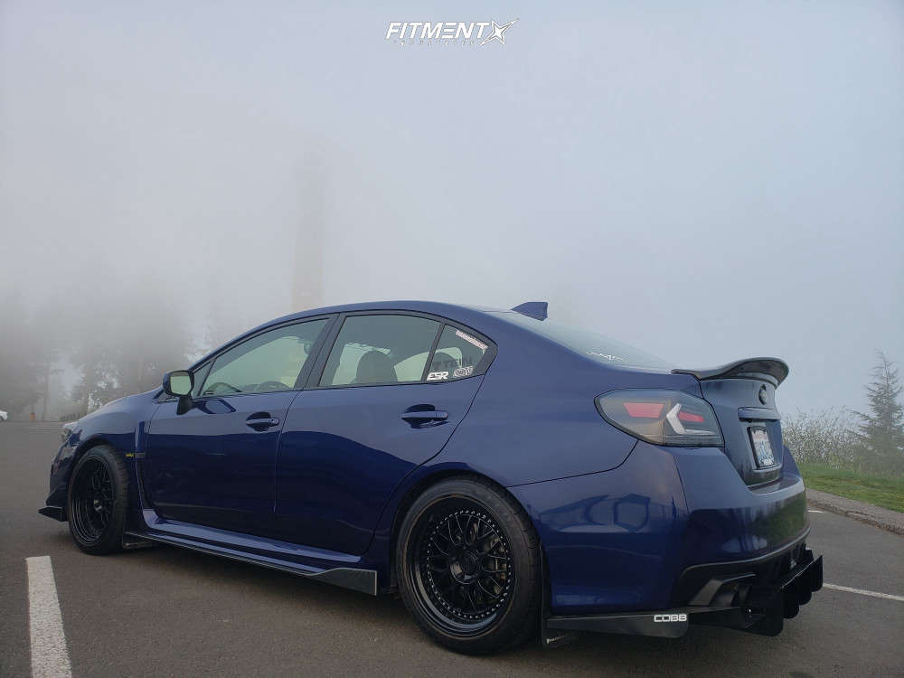 2019 Subaru WRX Limited with 18x9.5 ESR Sr01 and Federal 245x40 on ...