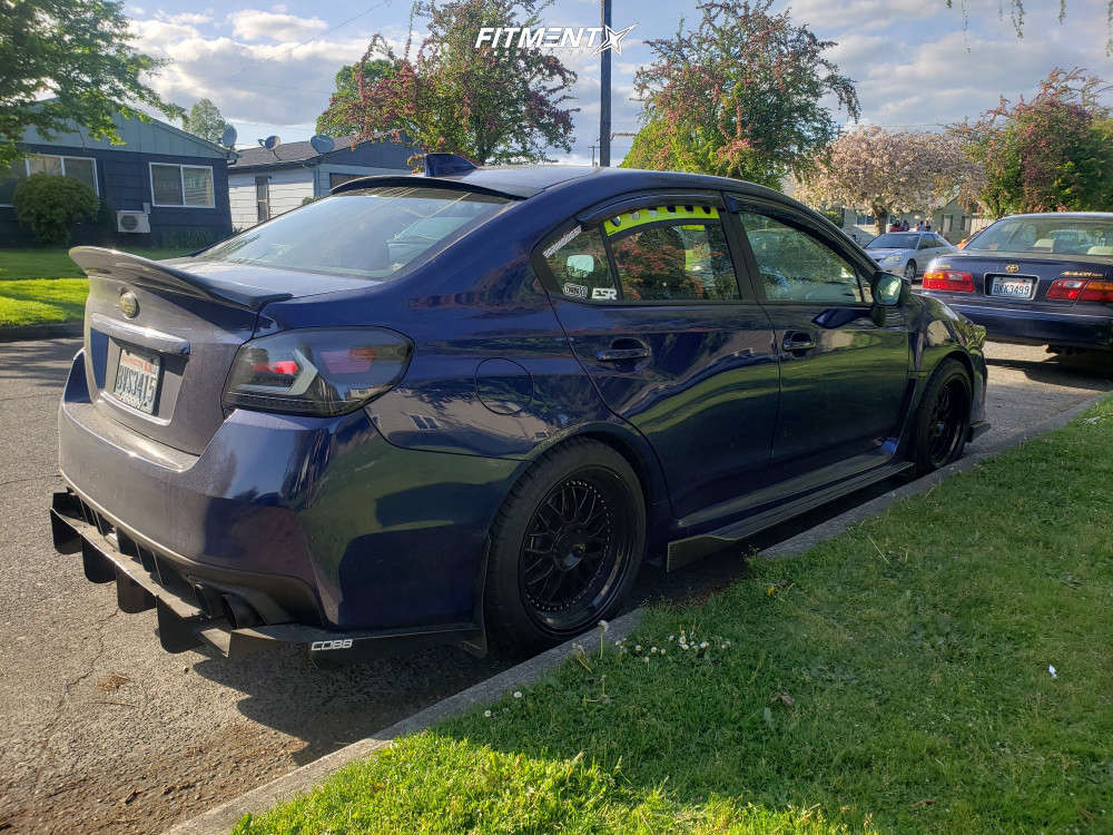 2019 Subaru WRX Limited with 18x9.5 ESR Sr01 and Federal 245x40 on Stock Suspension | 1687439 ...