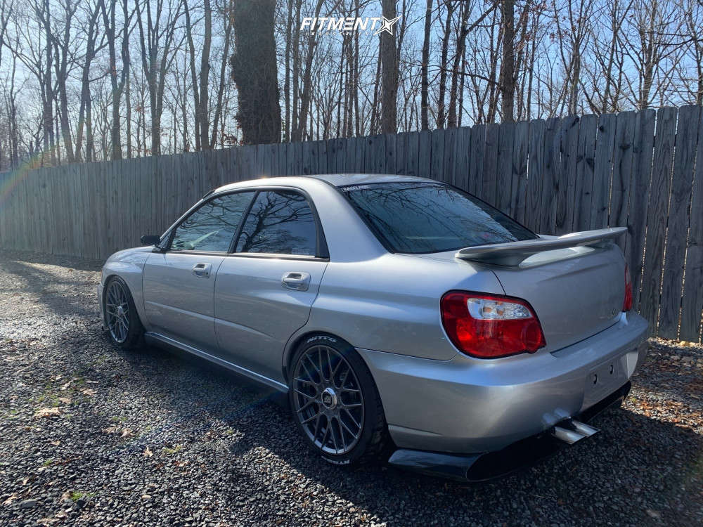 2002 Subaru WRX WRX with 18x8.5 Rotiform Rse and Nitto 225x40 on ...