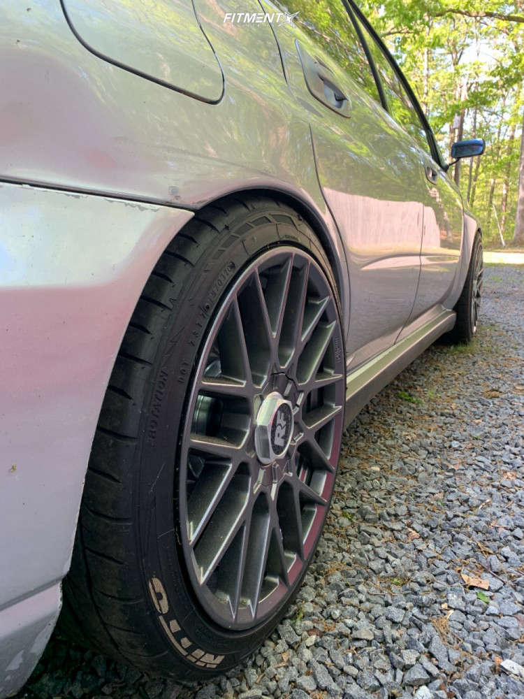 2002 Subaru WRX WRX with 18x8.5 Rotiform Rse and Nitto 225x40 on ...