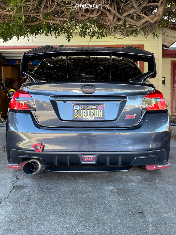 2019 Subaru WRX STI Base with 18x9.5 Enkei Nt03 and Federal 265x35 on ...