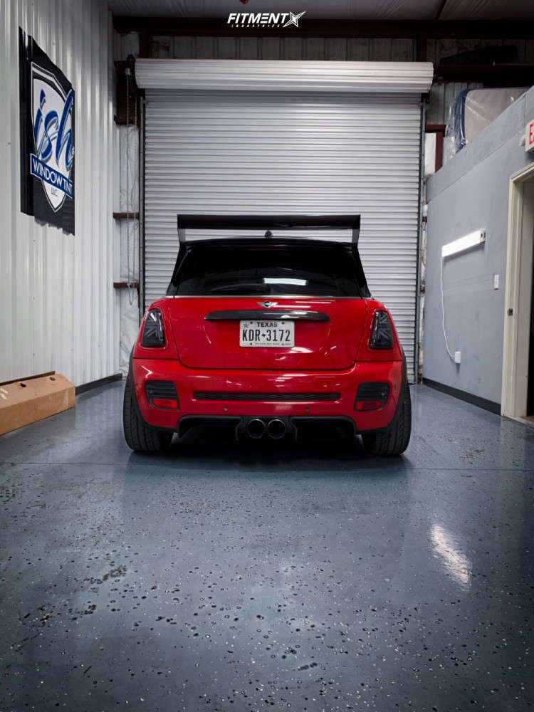 2008 Mini Cooper S with 17x8 Rotiform Rse and Pirelli 215x45 on ...