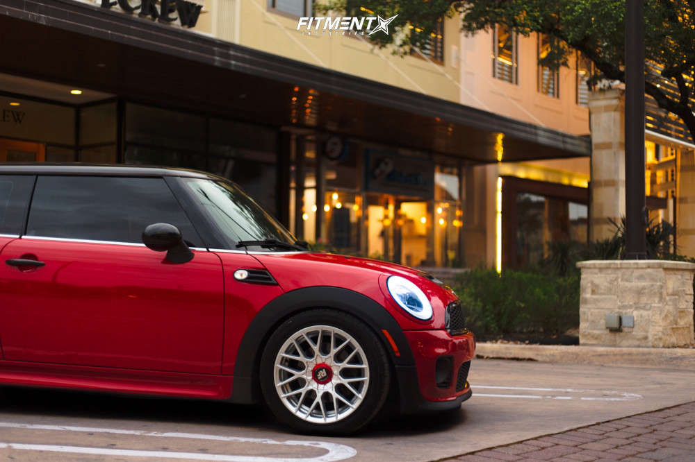 2008 Mini Cooper S with 17x8 Rotiform Rse and Pirelli 215x45 on ...