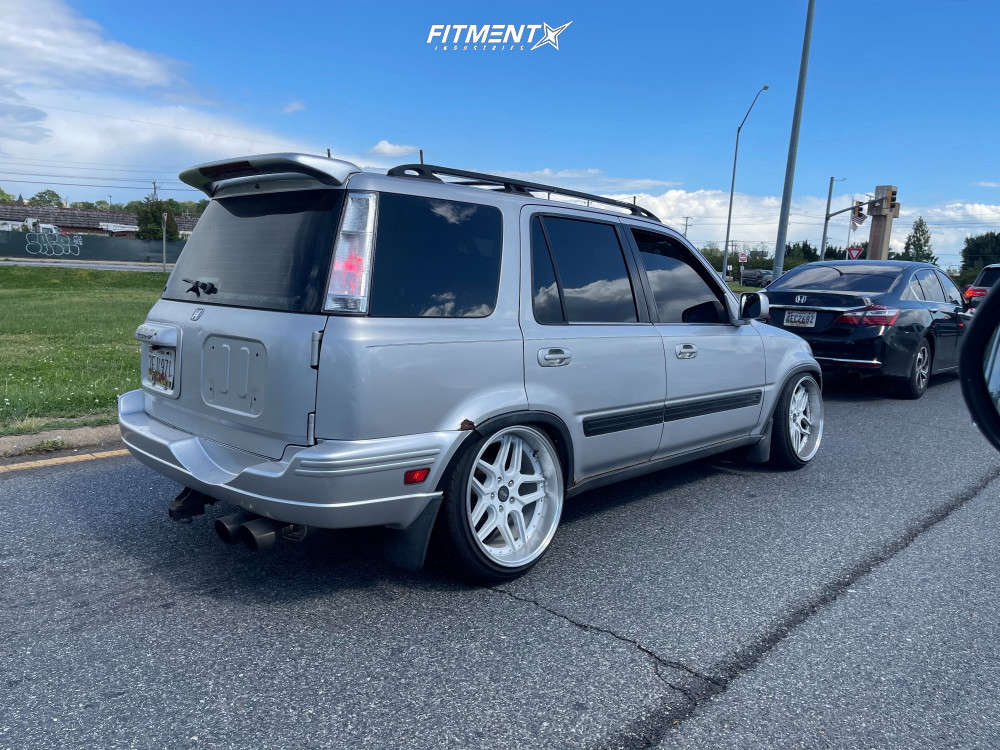1999 Honda CR-V LX with 19x10.5 ESR Cs15 and Delinte 235x35 on Air ...