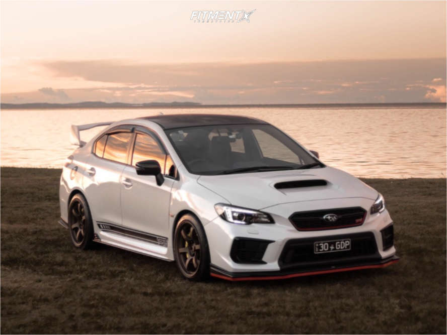 2018 Subaru WRX STI Base with 18x9.5 Gram Lights 57dr and Bridgestone ...
