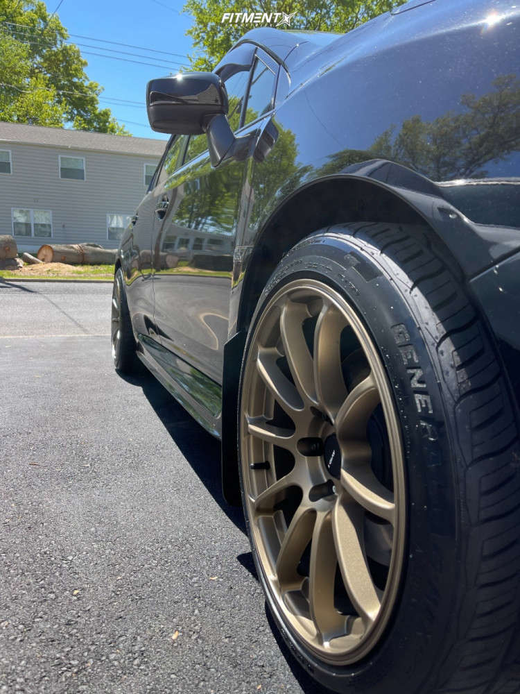 2019 Subaru WRX Base with 18x9.5 AVID1 AV27 and General 245x40 on Stock ...