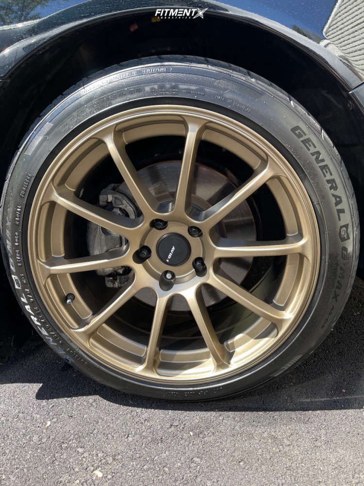 2019 Subaru WRX Base with 18x9.5 AVID1 AV27 and General 245x40 on Stock ...