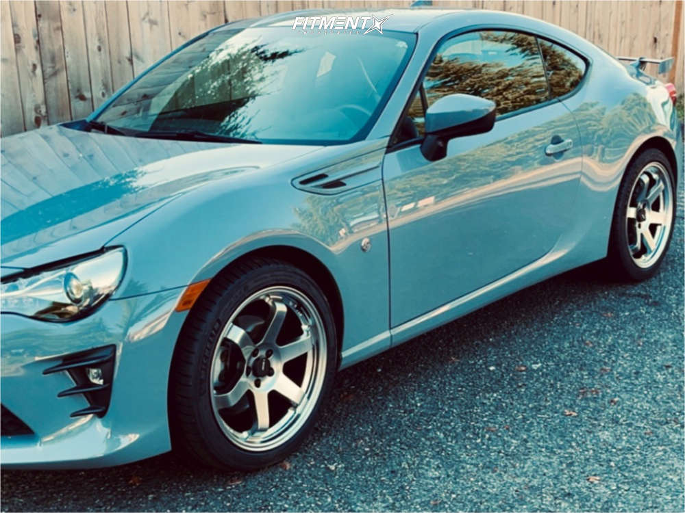 2018 Toyota 86 Base with 18x8.5 AVID1 AV6 and Michelin 235x40 on Stock ...