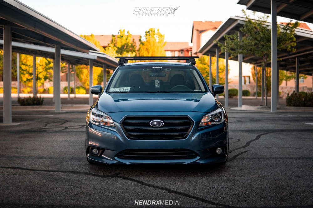 2017 Subaru Legacy 2.5i Limited with 18x8.5 F1R F27 and Goodyear 225x50 ...