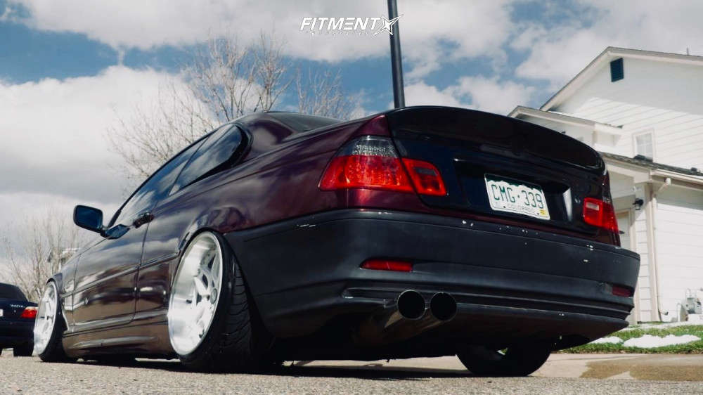 2000 BMW 3 Series Base with 18x9.5 ESR Cs15 and Federal 215x35 on Stock ...