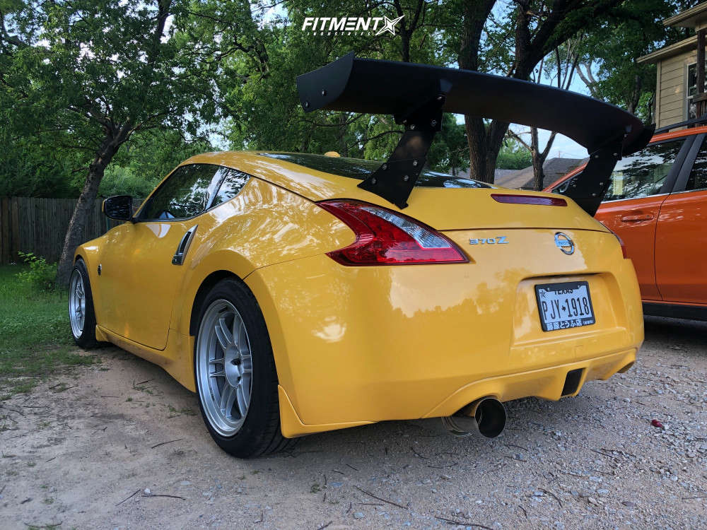 2009 Nissan 370Z Touring with 18x9.5 Enkei Rpf1 and Achilles 245x45 on ...
