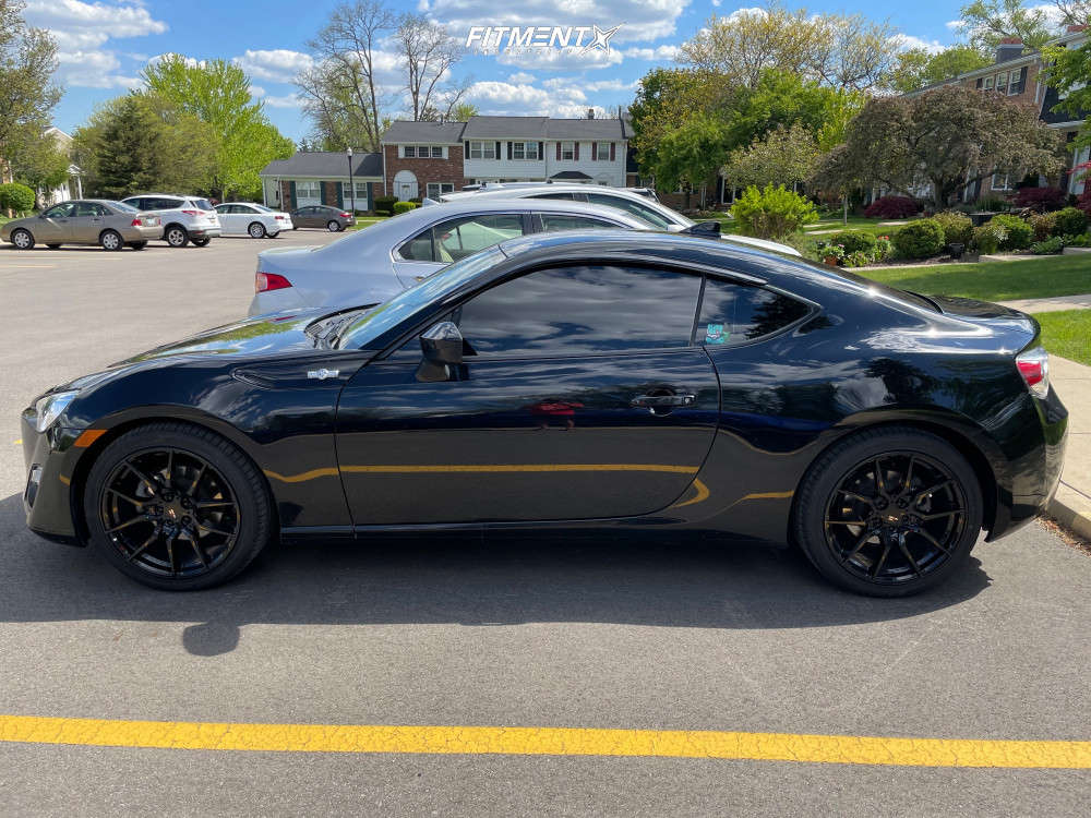 2015 Scion FR-S Base with 18x8.5 Option Lab R716 and Toyo Tires 235x40 ...