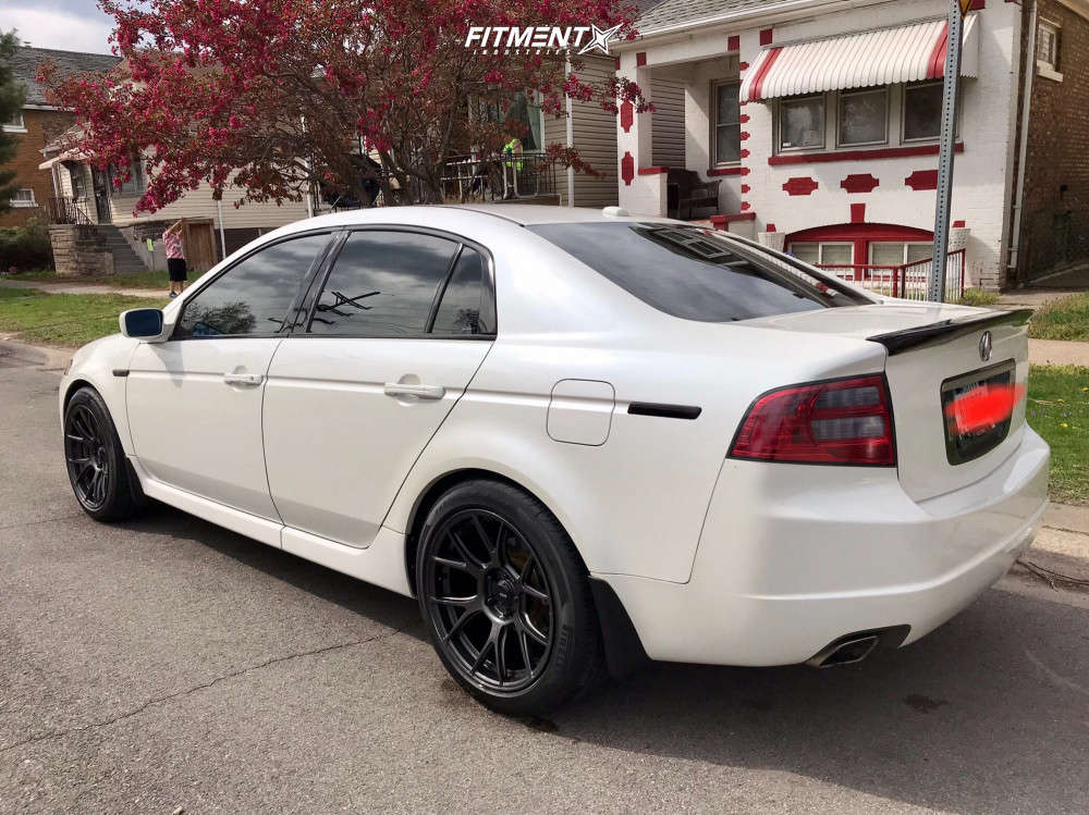 2006 Acura TL Base with 18x9.5 Konig Ampliform and Pirelli 245x45 on ...