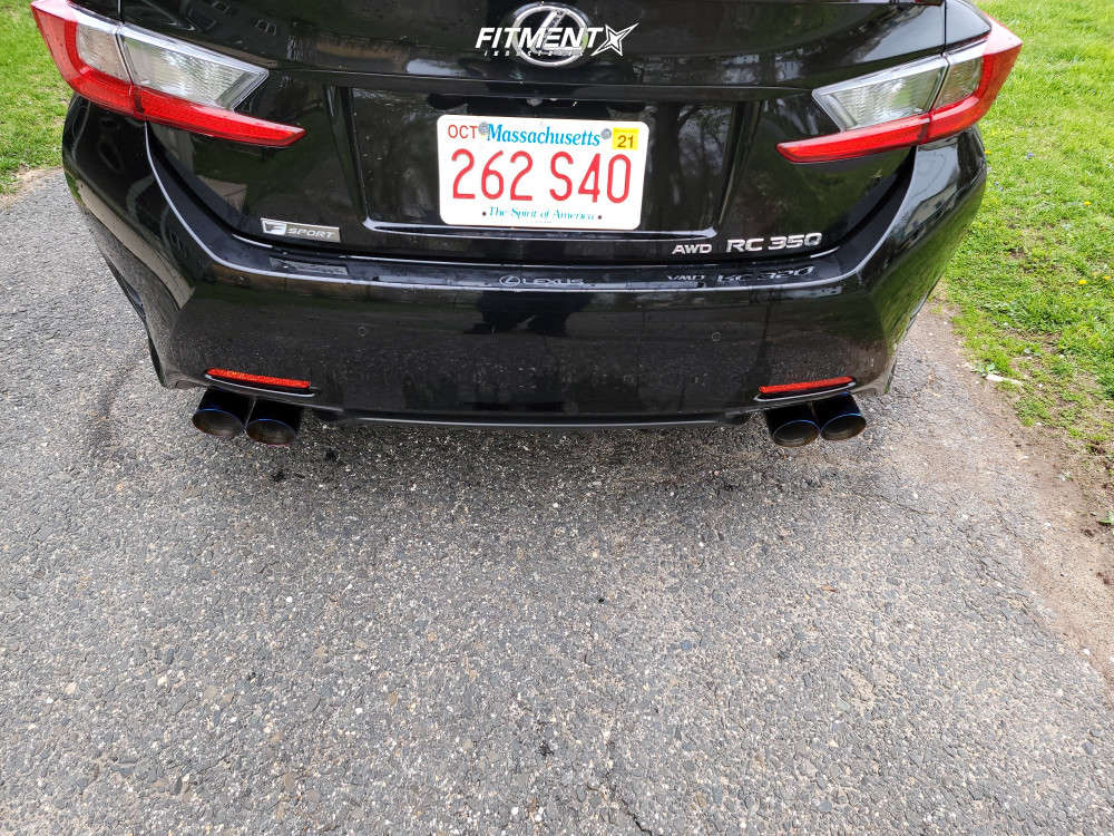 2016 Lexus RC350 F Sport with 20x8.5 Revolution Racing Rr20 and ...