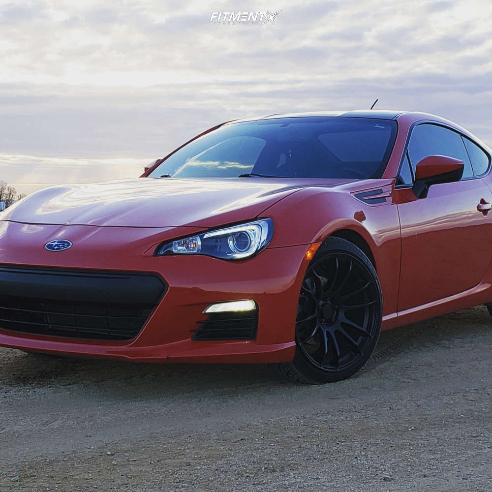2013 Subaru BRZ Premium with 18x9.5 AVID1 AV20 and Federal 225x40 on ...