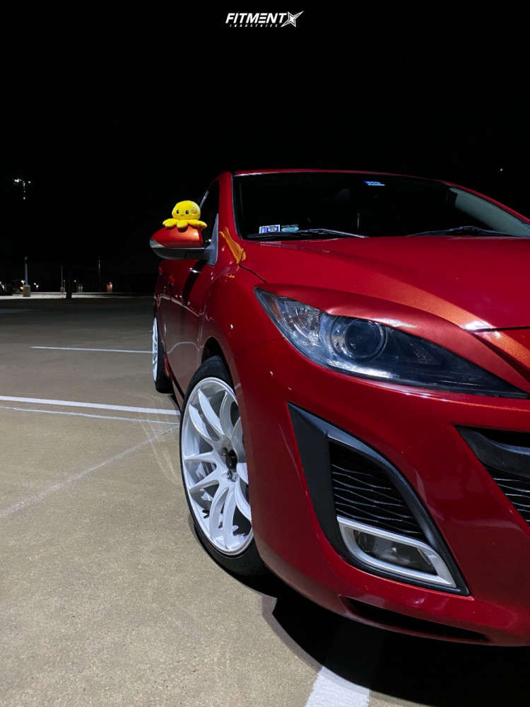 2010 Mazda 3 GT with 18x8.5 Vors Tr4 and Falken 225x40 on Stock ...