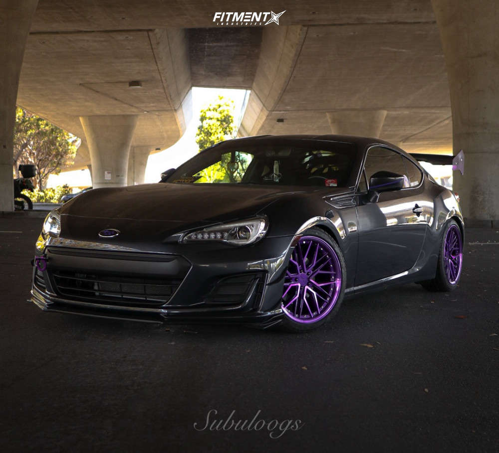 2018 Subaru BRZ Premium with 18x8.5 XXR 571 and Falken 225x40 on ...