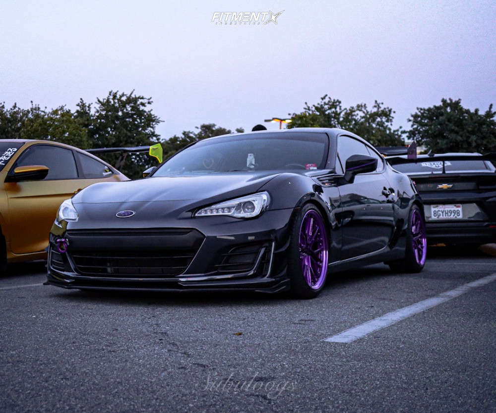 2018 Subaru BRZ Premium with 18x8.5 XXR 571 and Falken 225x40 on ...