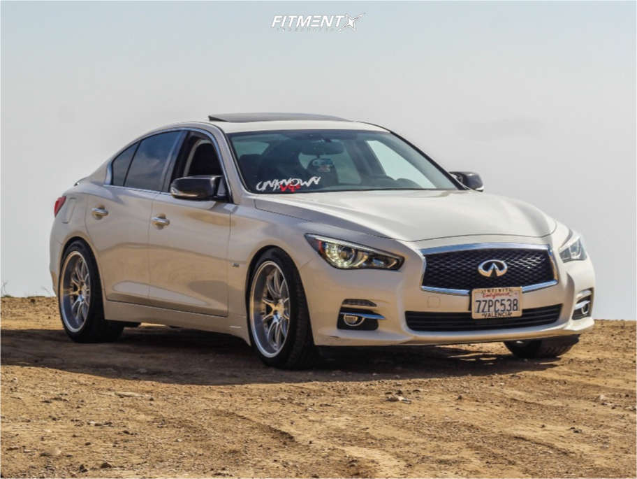 2017 INFINITI Q50 Premium with 19x9.5 Aodhan Ds07 and Continental ...