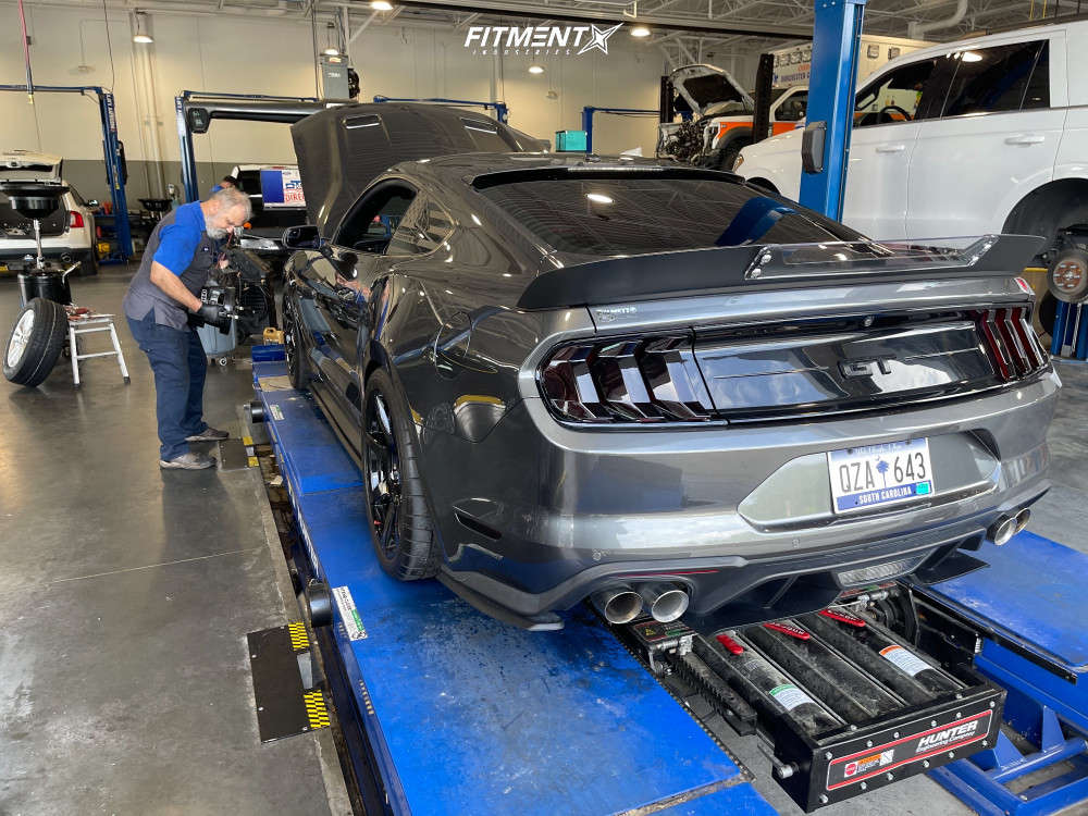 2019 Ford Mustang GT with 19x11 SVE S350 and Cooper 285x35 on Coilovers ...