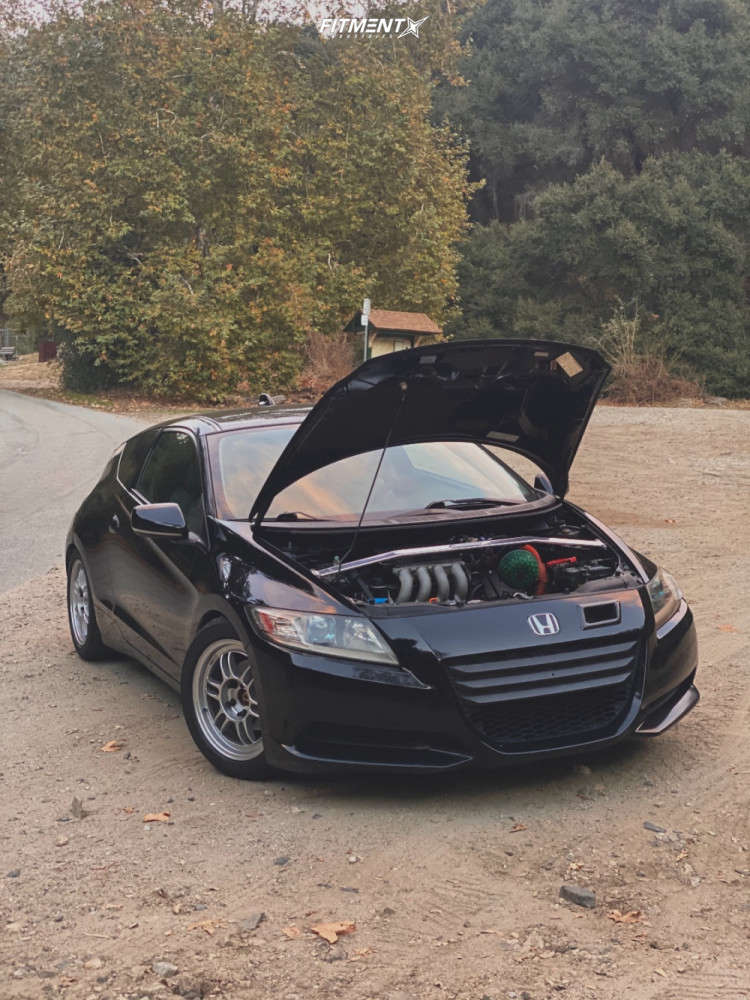 2011 Honda CR-Z Base with 16x7 Enkei Rpf1 and BFGoodrich 205x50 on Coilovers | 1693849 | Fitment ...