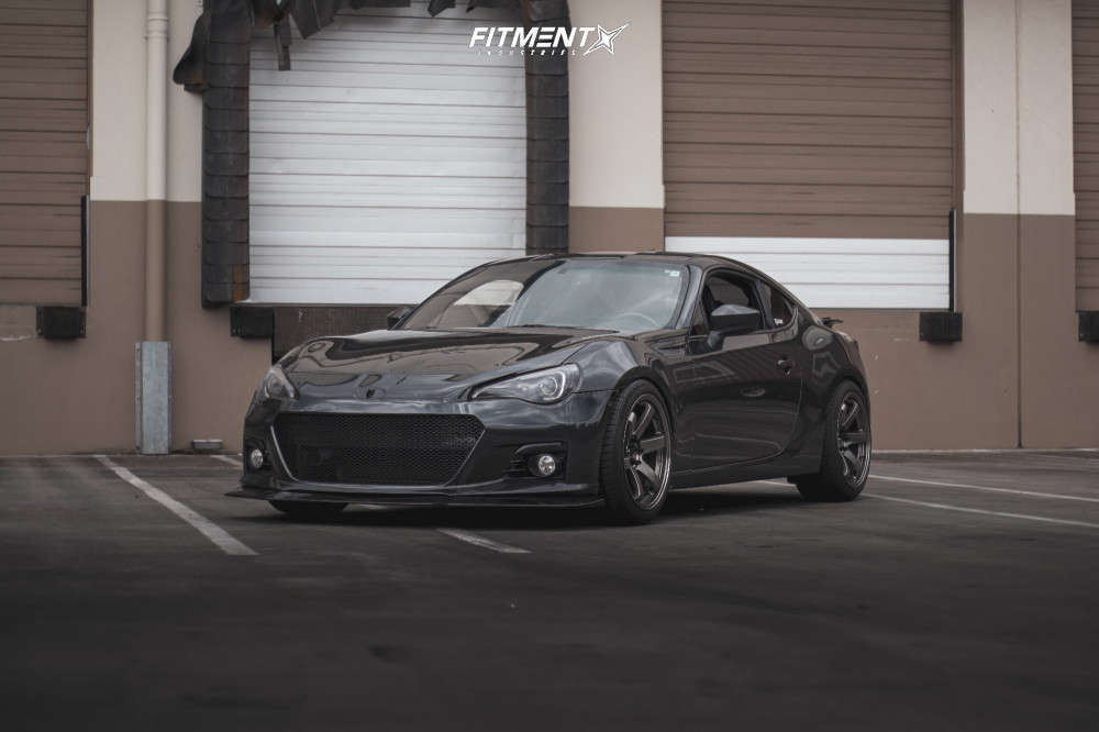2014 Subaru BRZ Limited with 18x9.5 JNC Jnc014 and Continental 245x40 ...