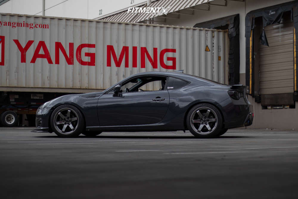 2014 Subaru BRZ Limited with 18x9.5 JNC Jnc014 and Continental 245x40 ...