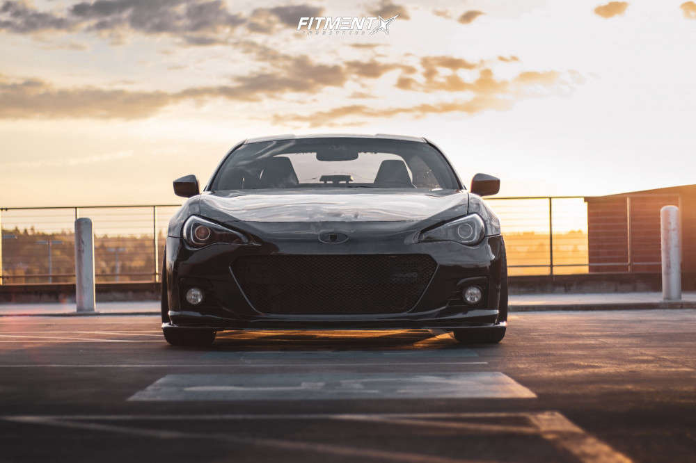 2014 Subaru BRZ Limited with 18x9.5 JNC Jnc014 and Continental 245x40 ...