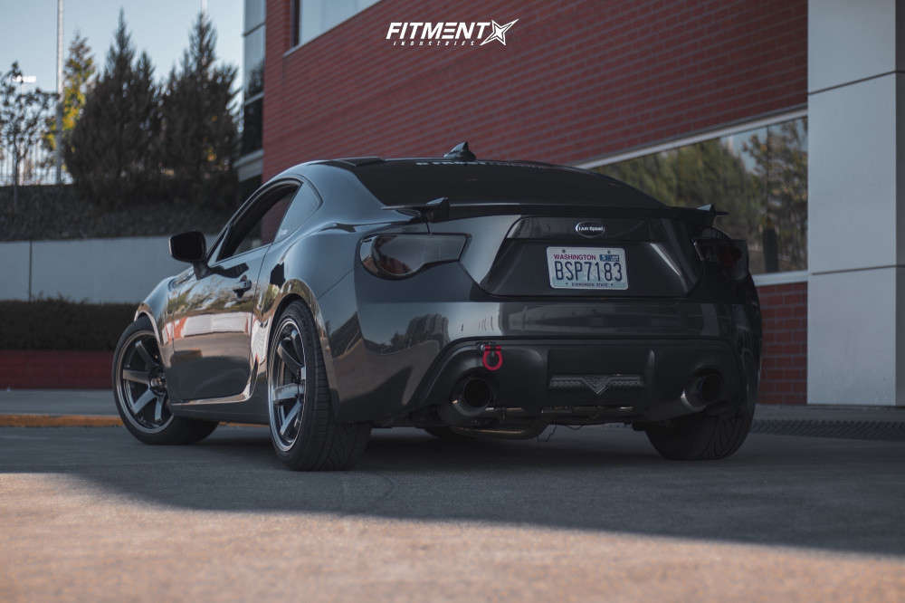 2014 Subaru BRZ Limited with 18x9.5 JNC Jnc014 and Continental 245x40 ...