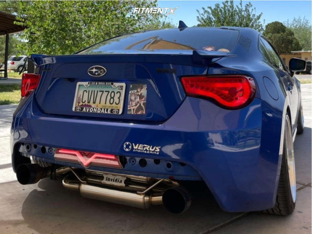 2016 Subaru BRZ Limited with 18x8.5 ESR Cs2 and Toyo Tires 225x40 on ...