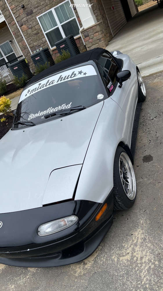 1995 Mazda MX-5 Miata Base with 15x8 Work Equip 03 and Toyo Tires ...