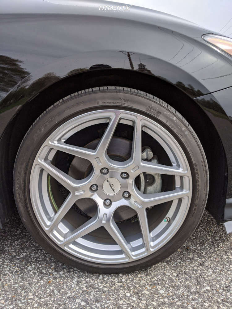 2019 Hyundai Veloster Turbo Tech with 18x8.5 Versus Racing Vs23 and ...