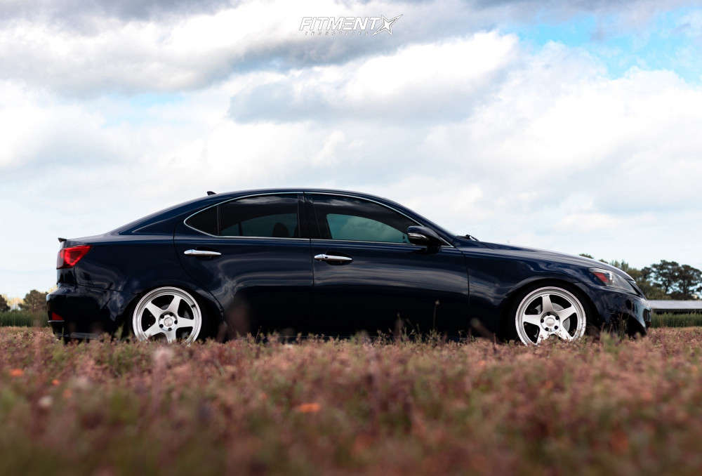 2011 Lexus IS250 Base with 18x9 Kansei Knp and Achilles 215x35 on ...