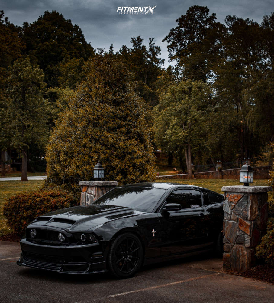 2013 Ford Mustang Base with 19x8.5 American Muscle GT350 Style and ...