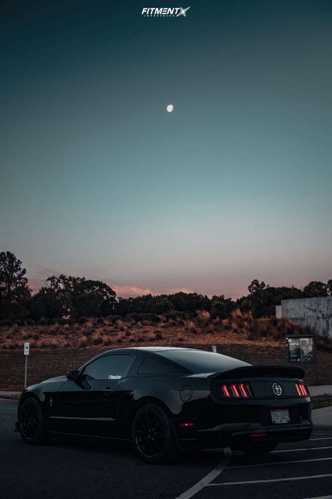 2013 Ford Mustang Base with 19x8.5 American Muscle GT350 Style and ...