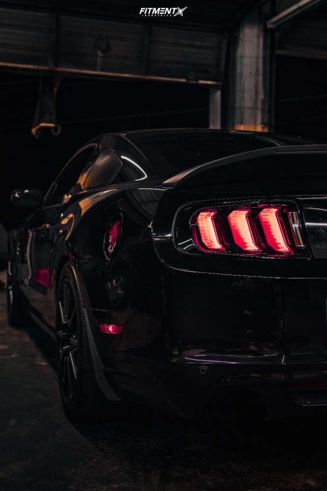 2013 Ford Mustang Base with 19x8.5 American Muscle GT350 Style and ...