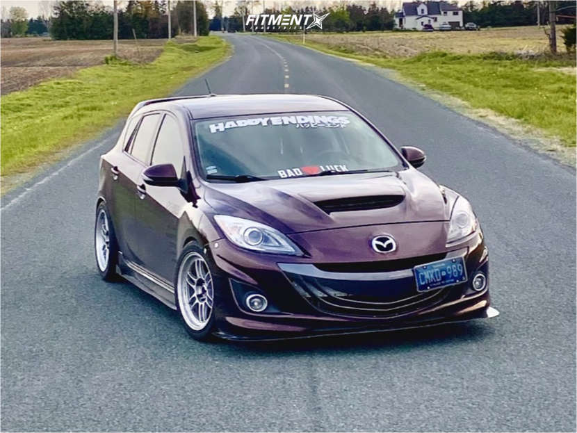 2012 Mazda MazdaSpeed3 Base with 17x9 Enkei Rpf1 and Firestone 255x40 ...